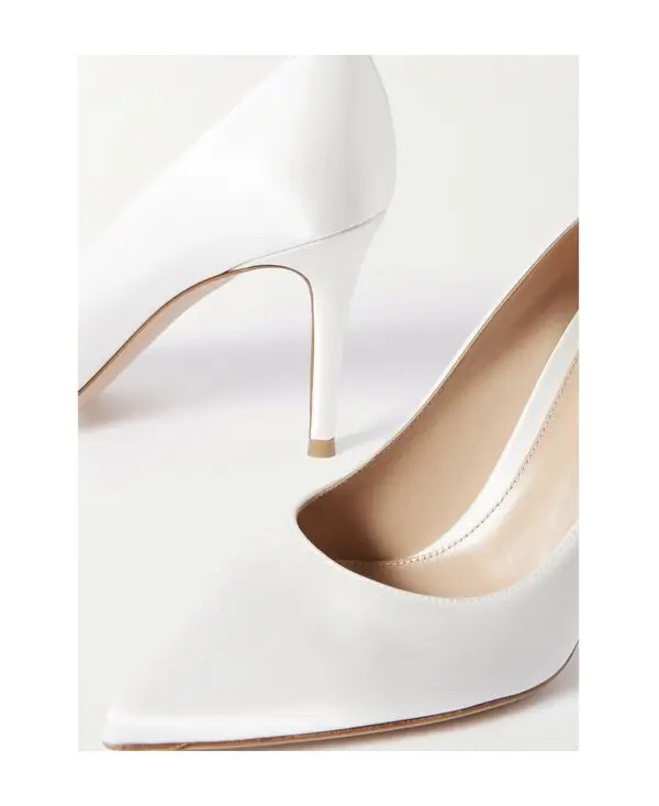 GIANVITO ROSSI 85 Satin High Heels