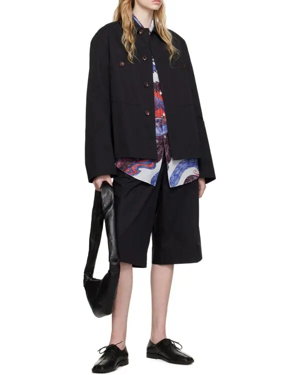 LEMAIRE Long-sleeved Buttoned Overshirt