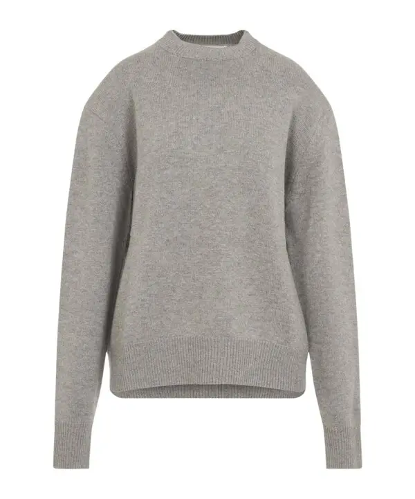 THE FRANKIE SHOP Round Neck Wool Sweatshirt