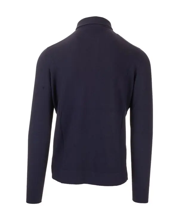 Loro Piana Long Sleeved Knitted Polo Shirt