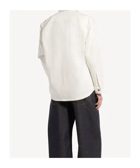 Balenciaga Denim Long Sleeve Shirt