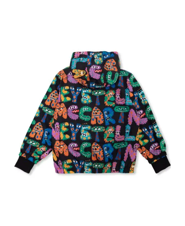 Stella McCartney Long-sleeved Printed Jacket With Removable Hood
