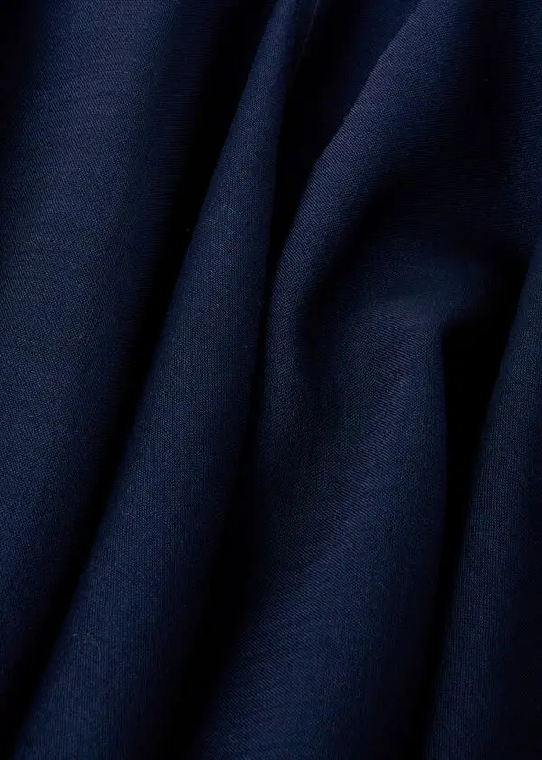 Loro Piana Flavia Wool Skirt With Ruffled Details