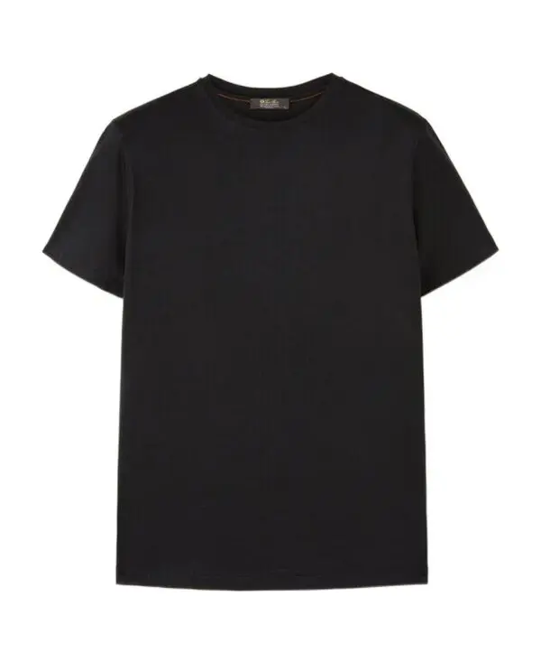 Loro Piana Newly Cut Wool Short-sleeved T-shirt - Black