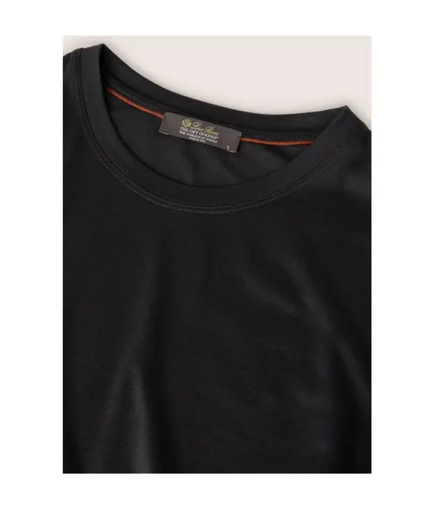 Loro Piana Newly Cut Wool Short-sleeved T-shirt