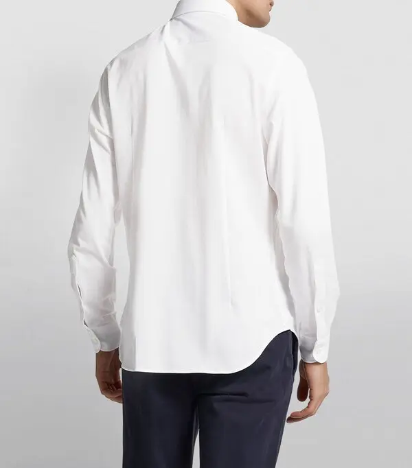 Loro Piana Collared Long-sleeved Shirt