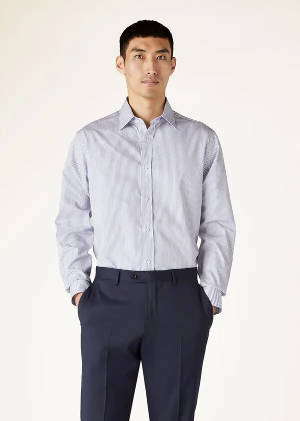 Loro Piana Striped Long-sleeved Shirt