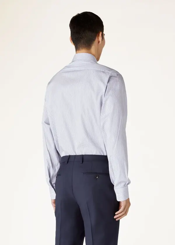 Loro Piana Striped Long-sleeved Shirt