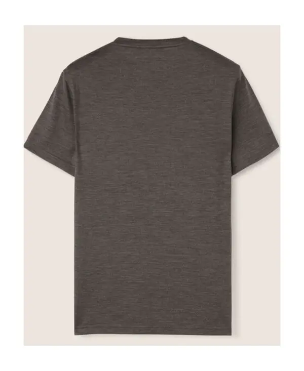 Loro Piana Round Collar Wool T-shirt