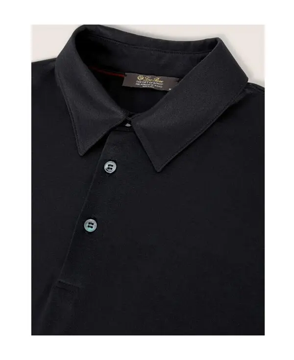 Loro Piana Logo Short-sleeved Polo Shirt