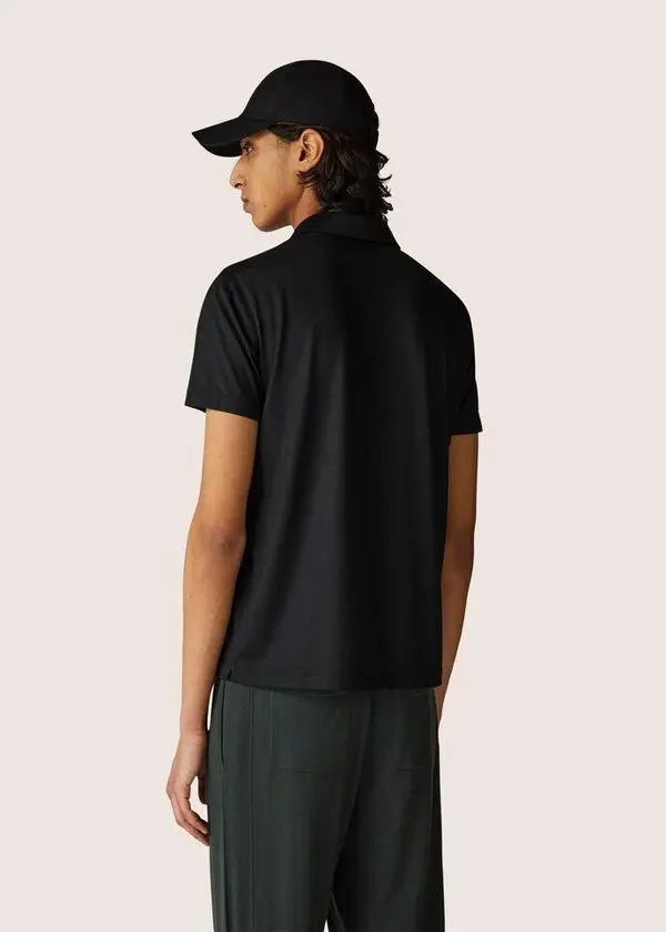 Loro Piana Logo Short-sleeved Polo Shirt