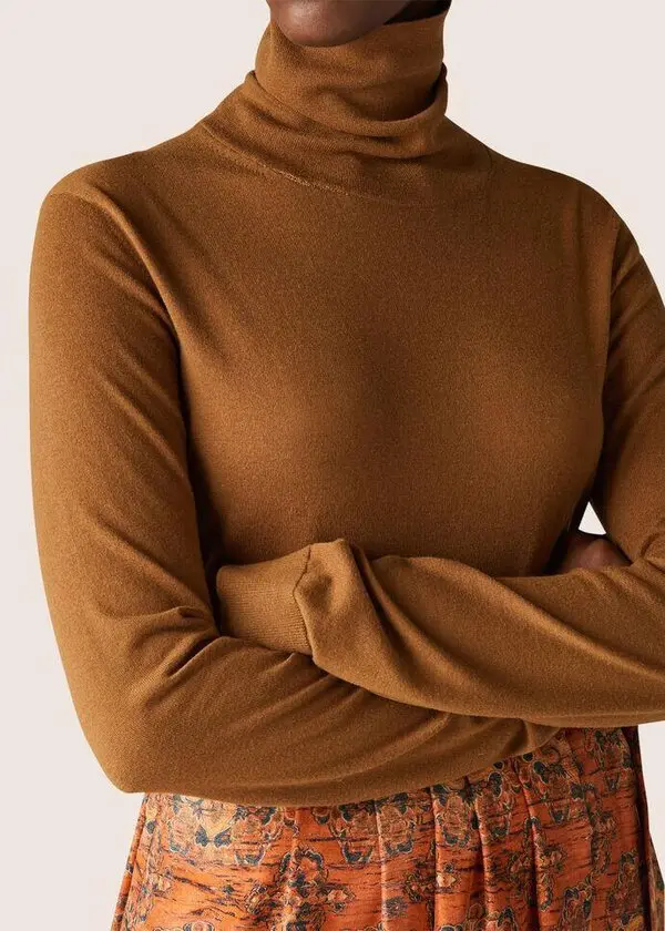 Loro Piana High Neck Knitted Sweater