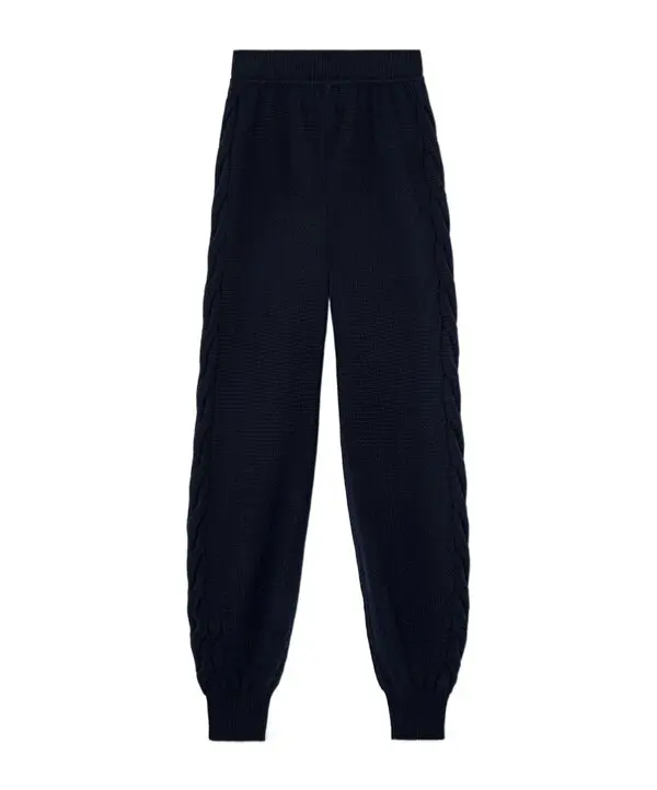 Loro Piana Napier Trousers - Blue Navy