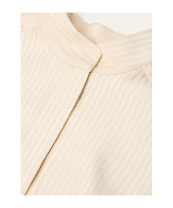 Loro Piana Lillian Jacket Striped Silk
