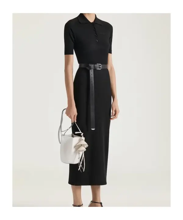 Givenchy Nano Snap Bucket Bag In Grained Leather