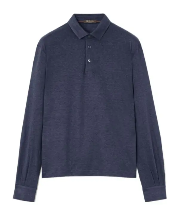Loro Piana Gargano Polo Shirt - Navy