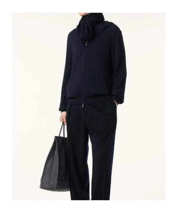 Loro Piana Treccia Bomber Jacket