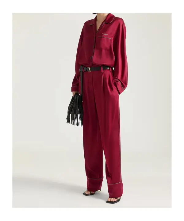 Givenchy Pyjama Pants In Silk