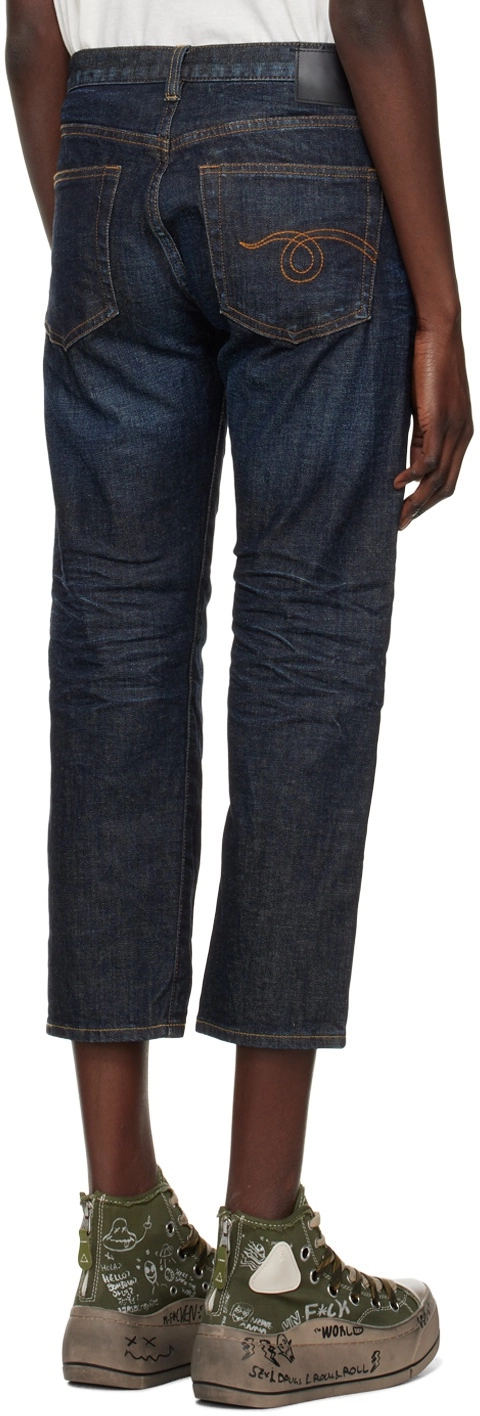 R13 Cropped Straight Jeans