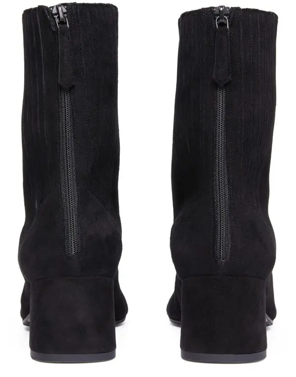AQUAZZURA Square-toed Block Heel Ankle Boots