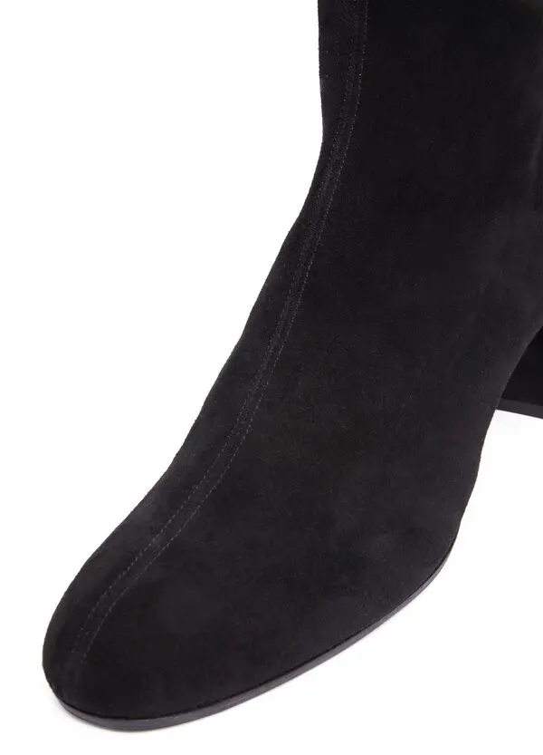 AQUAZZURA Square-toed Block Heel Ankle Boots