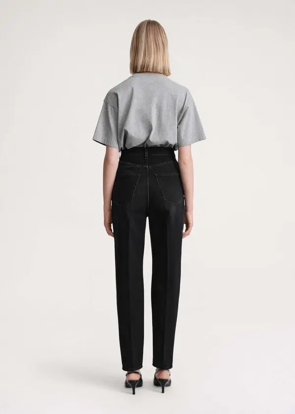 TOTEME Faded Effect Tapered-leg Jeans