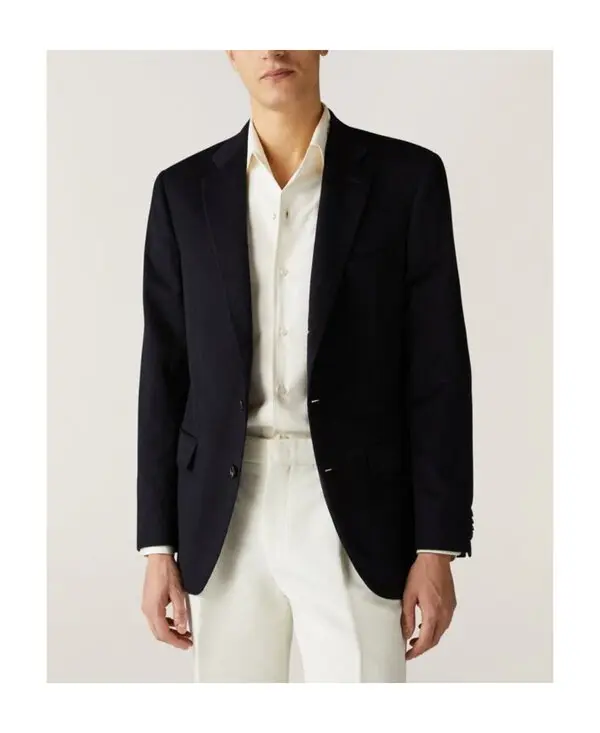 Loro Piana Single-breasted Cashmere Suit Jacket