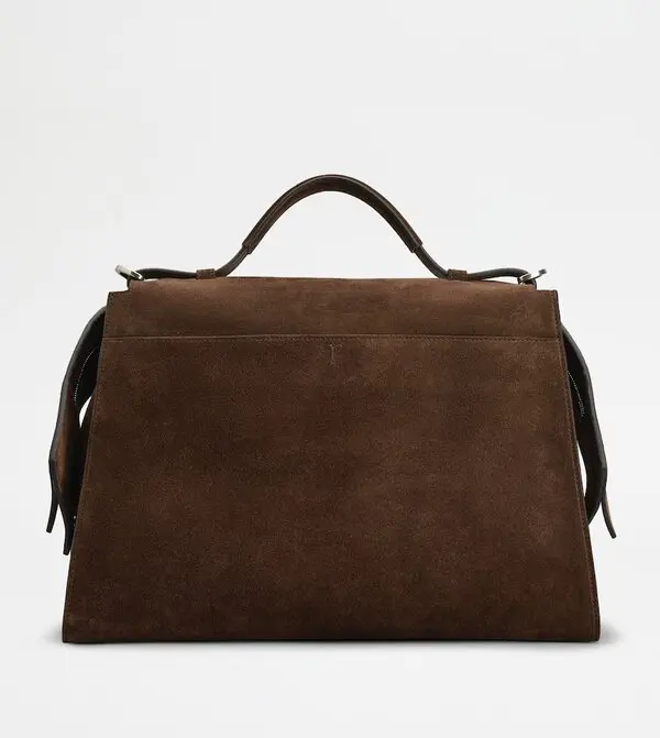 TOD'S Large Wave Suede Bag