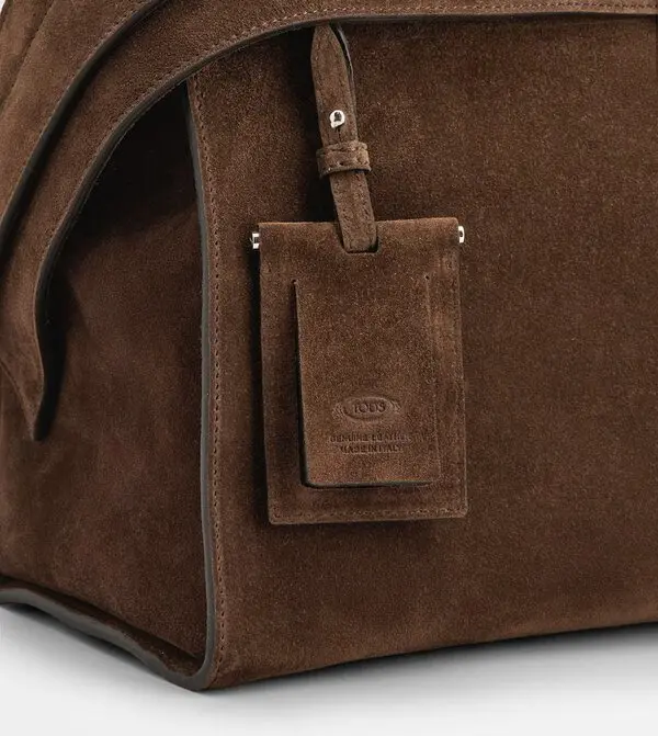 TOD'S Large Wave Suede Bag