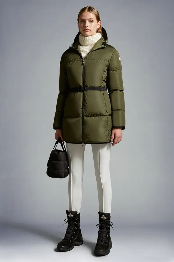 Moncler Sirli Zip-up Short Down Jacket
