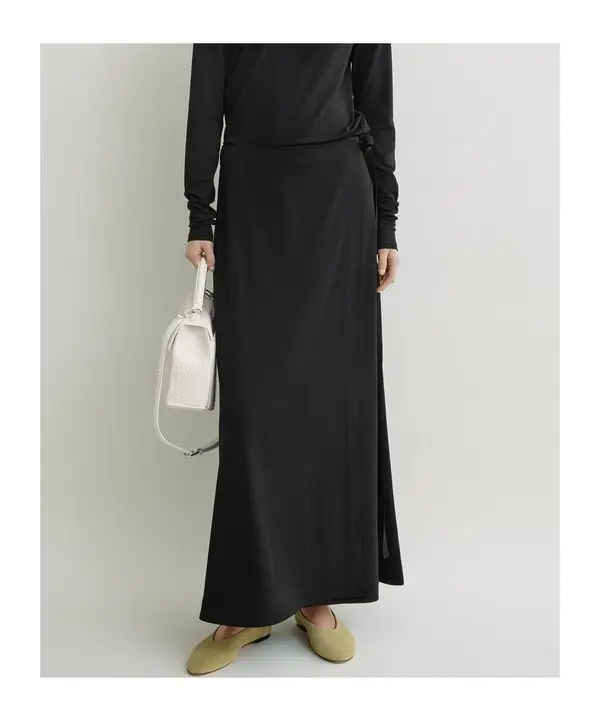 TOTEME Fringed Knit Skirt