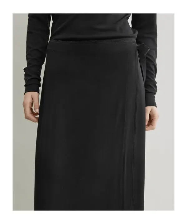 TOTEME Fringed Knit Skirt