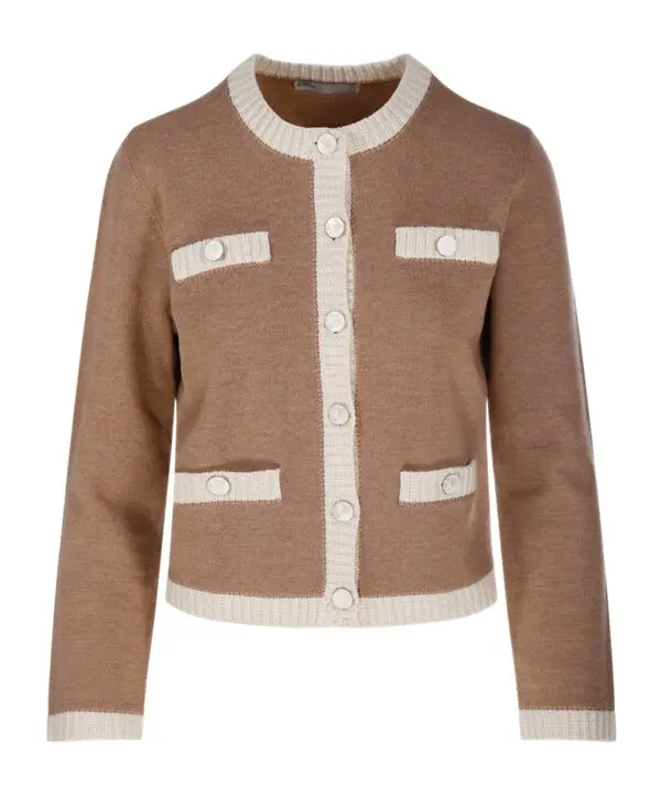 Tory Burch Kendra Chunky Knit Cardigan - No