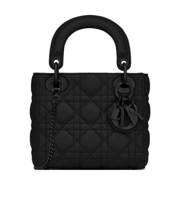 Dior Lady Mini Handbag - Black