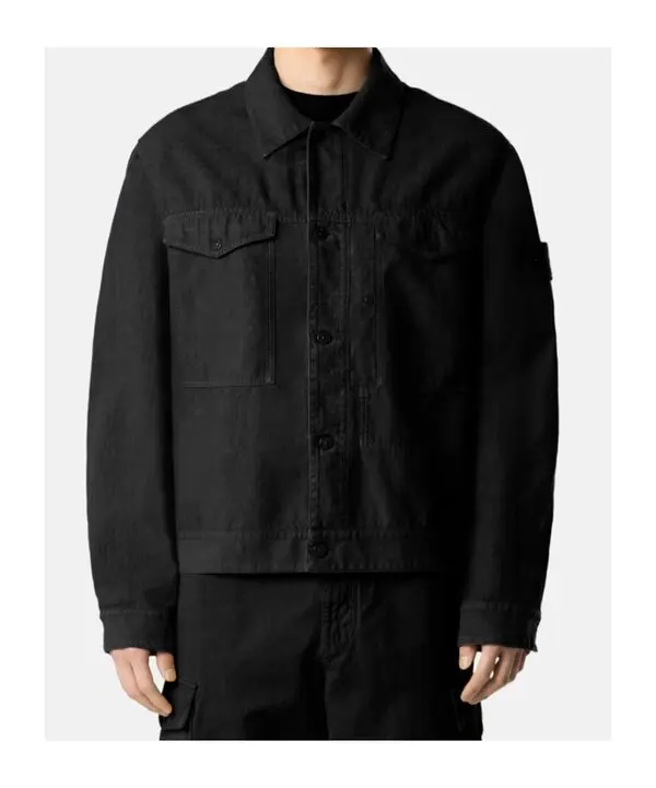Stone Island Coach Jacket With Anti-drop Feature