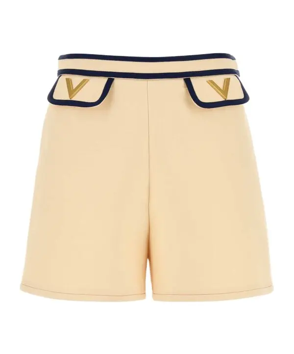 Valentino Garavani Logo Plaque Shorts