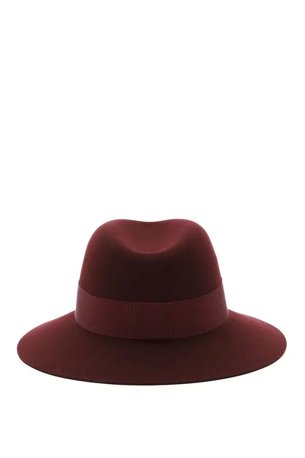 MAISON MICHEL Stitching Detail Pullover Hat