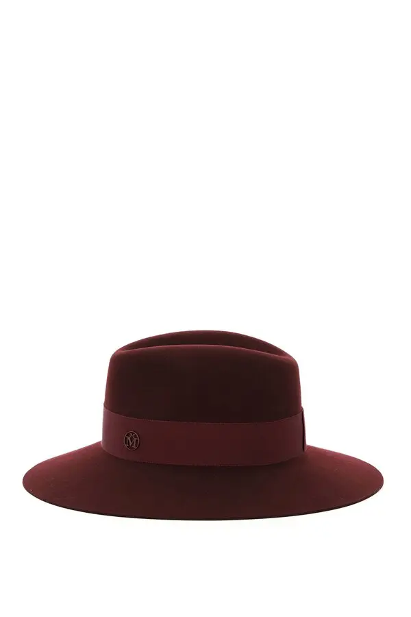 MAISON MICHEL Stitching Detail Pullover Hat