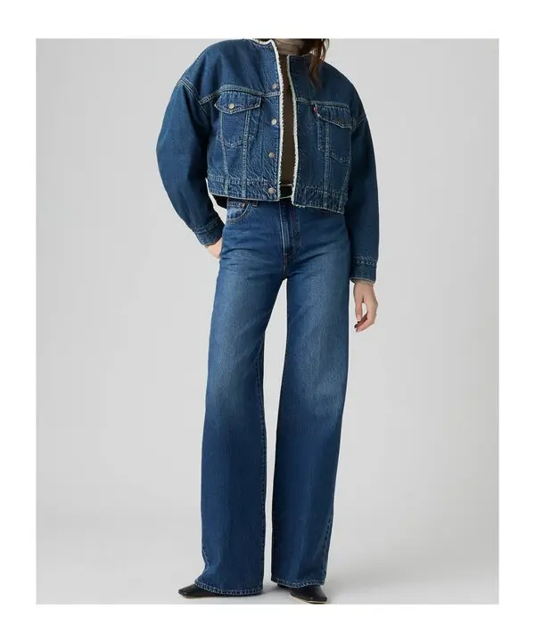 LEVI'S Ribcage Wide-leg Jeans