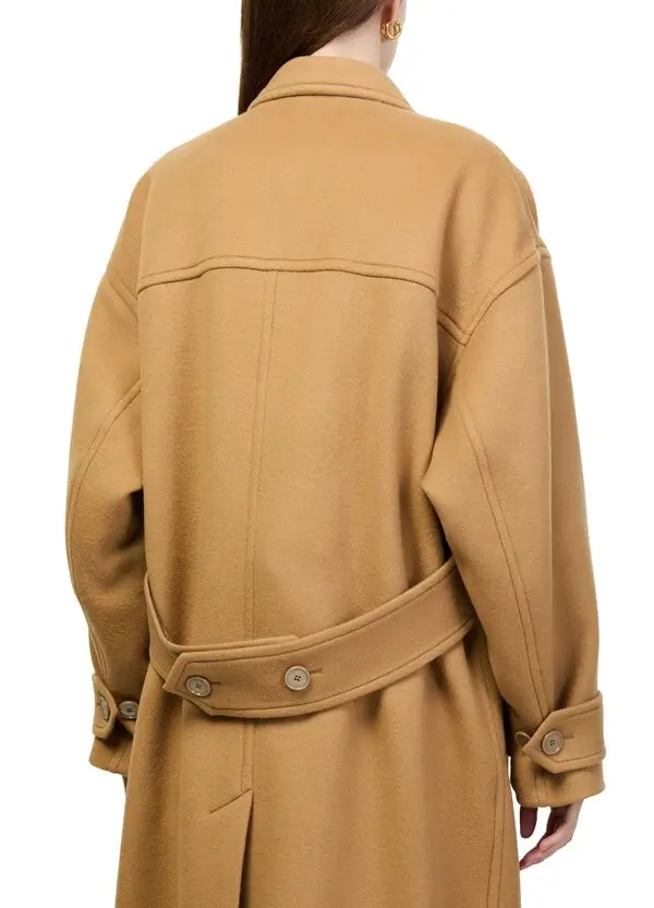 Isabel Marant Étoile Winry Long Coat - Pink