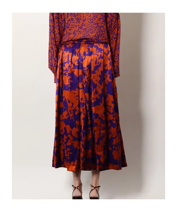 Dries Van Noten Printed Skirt