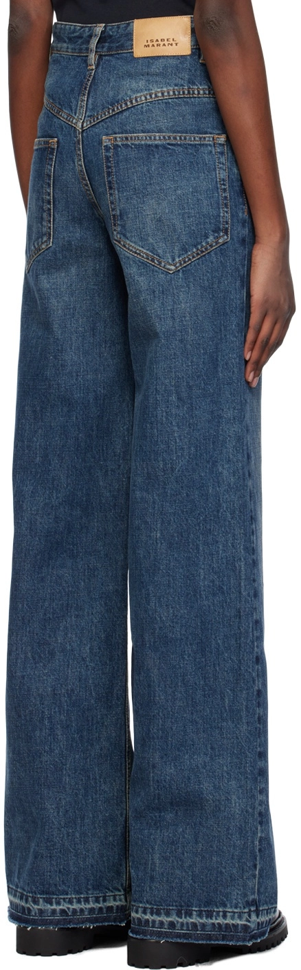 Isabel Marant Étoile Noldy Logo-patch Jeans