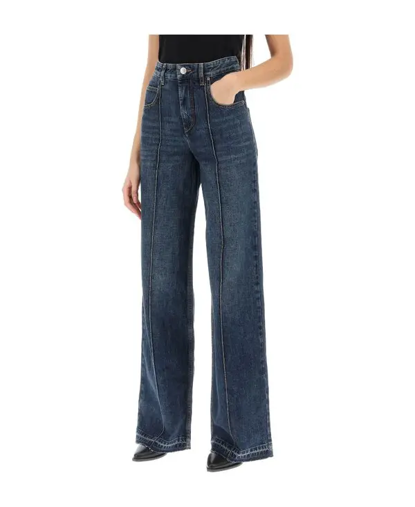 Isabel Marant Étoile Noldy Logo-patch Jeans