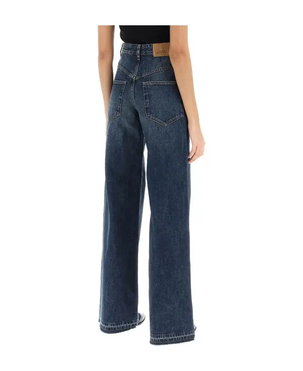 Isabel Marant Étoile Noldy Logo-patch Jeans