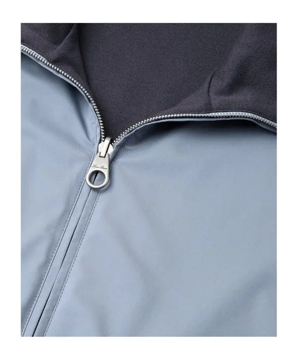 Loro Piana Bomber Jacket With Zip Up And Elasticated Details