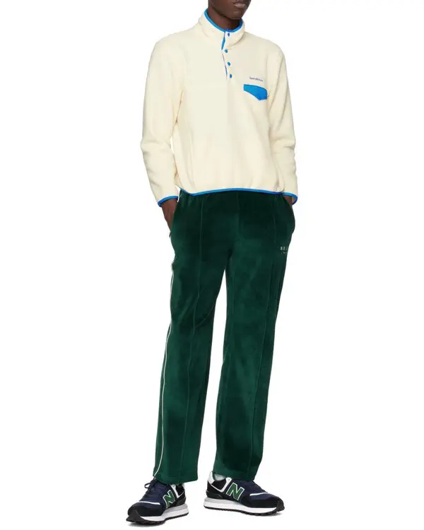 SPORTY  RICH Sporty & Rich Fleece Logo Pullover