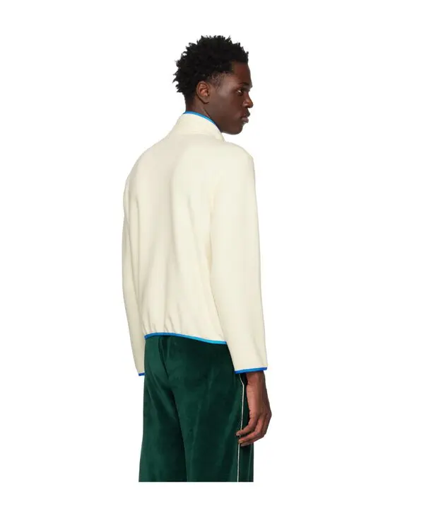 SPORTY  RICH Sporty & Rich Fleece Logo Pullover