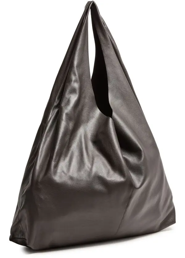 THE ROW Bindle Leather Hobo Bag