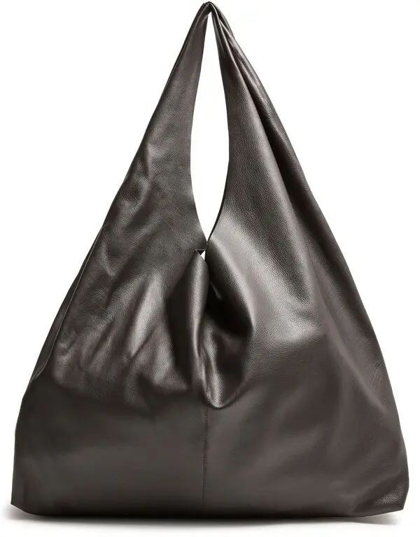 THE ROW Bindle Leather Hobo Bag
