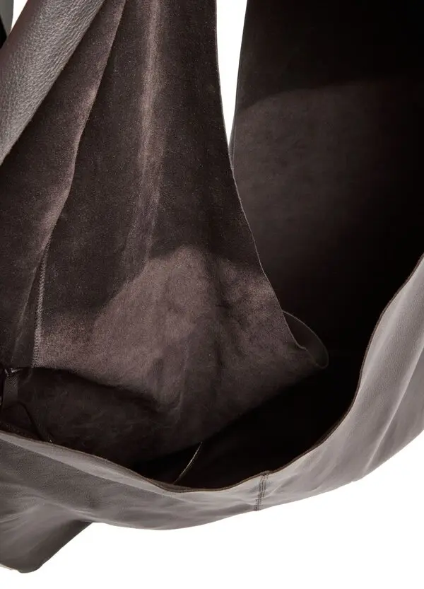 THE ROW Bindle Leather Hobo Bag